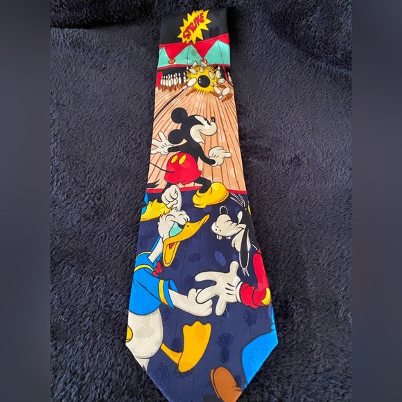 Disney | Accessories | Vintage The Disney Store Bowling Silk Tie | Poshmark